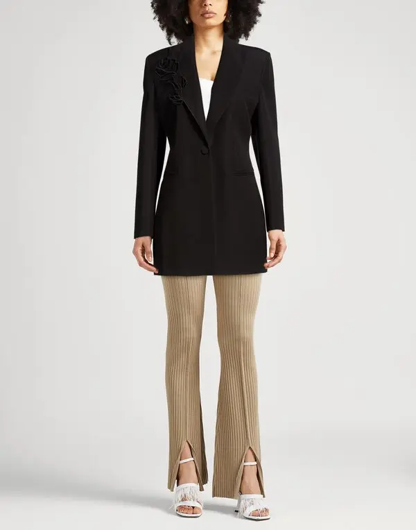Blumarine Single-breasted Virgin Wool Blazer