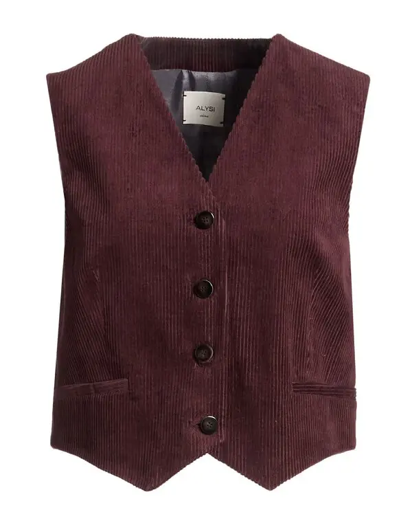 ALYSI Cotton Corduroy Vest