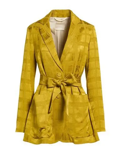 Momoni Single-breasted Blazer - Yellow