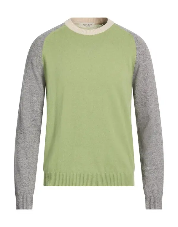 WOOL & CO Lightweight Wool Crewneck Sweater
