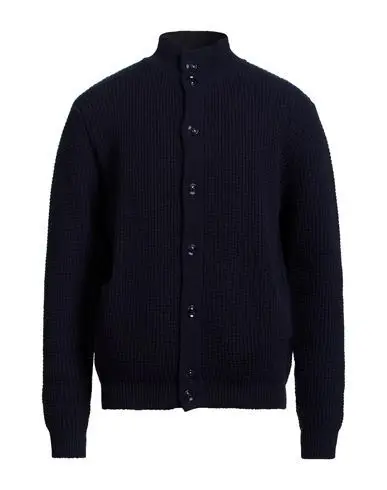 WOOL & CO Solid Color Wool And Polyamide Cardigan