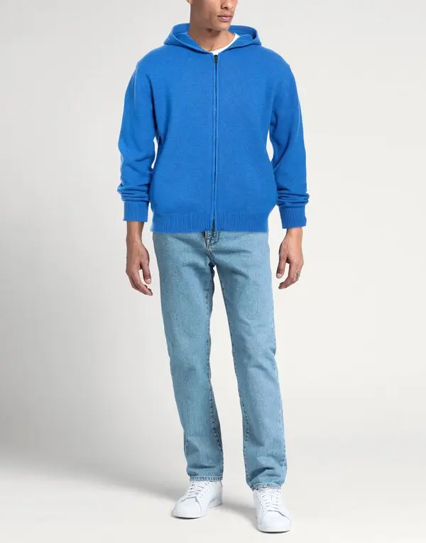 WOOL & CO Knitted Zip-up Cardigan