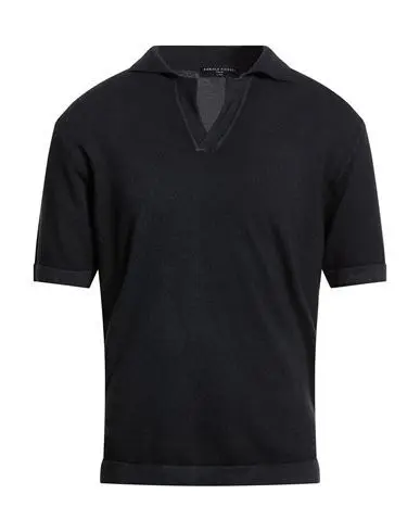 DANIELE FIESOLI V-neck Short Sleeve Knit Sweater