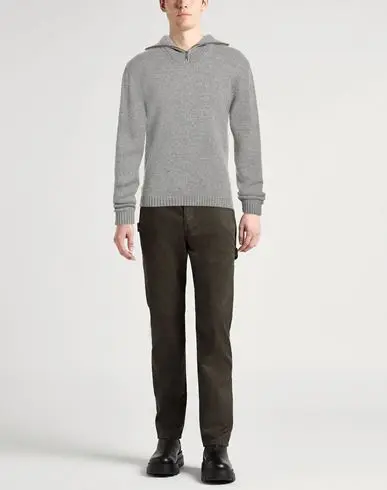 DANIELE FIESOLI Light Merino Wool Half-zip Sweater
