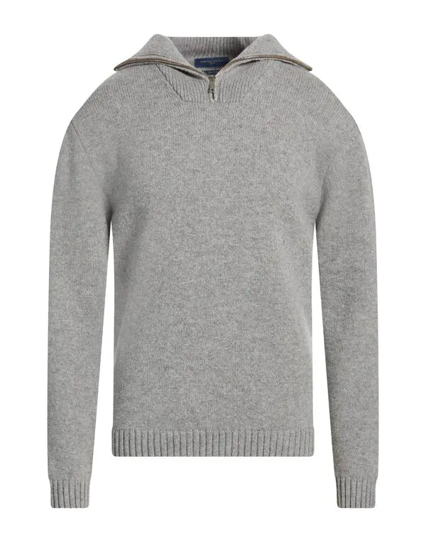 DANIELE FIESOLI Light Merino Wool Half-zip Sweater