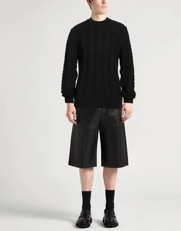 DANIELE FIESOLI Merino Wool & Alpaca Sweater - Black