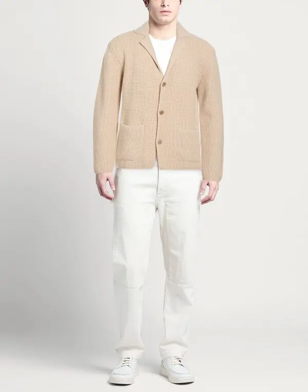 WOOL & CO Knitted Blazer - Beige