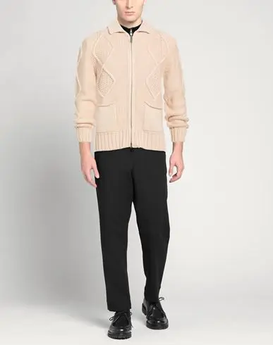 WOOL & CO Merino Wool Zip-up Cardigan