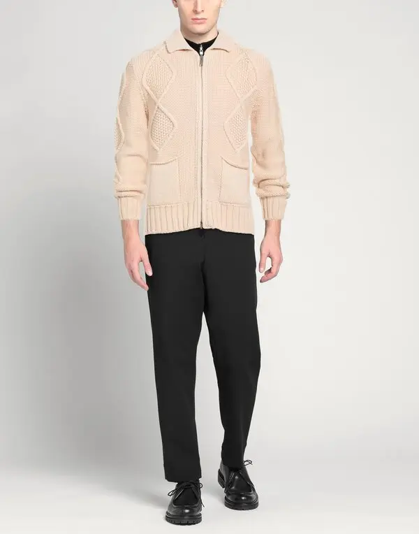 WOOL & CO Merino Wool Zip-up Cardigan
