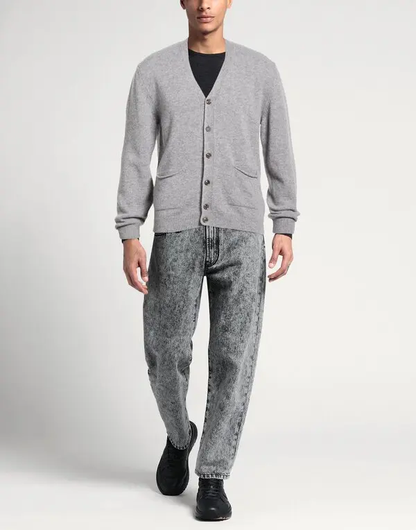 WOOL & CO Lightweight Mélange Wool Cardigan
