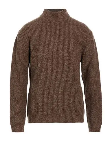 DANIELE FIESOLI Mélange Merino Wool & Polyamide Turtleneck Sweater - Light Brown