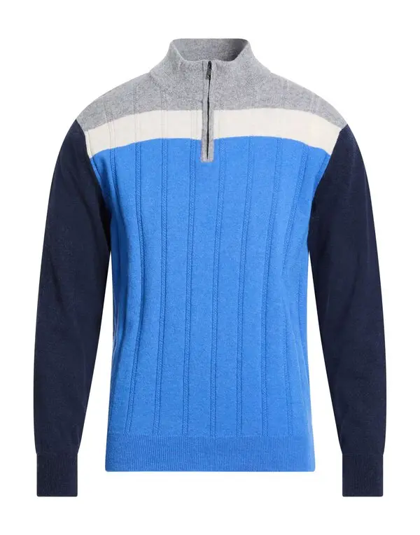 WOOL & CO Half-zip Lightweight Knit Sweater