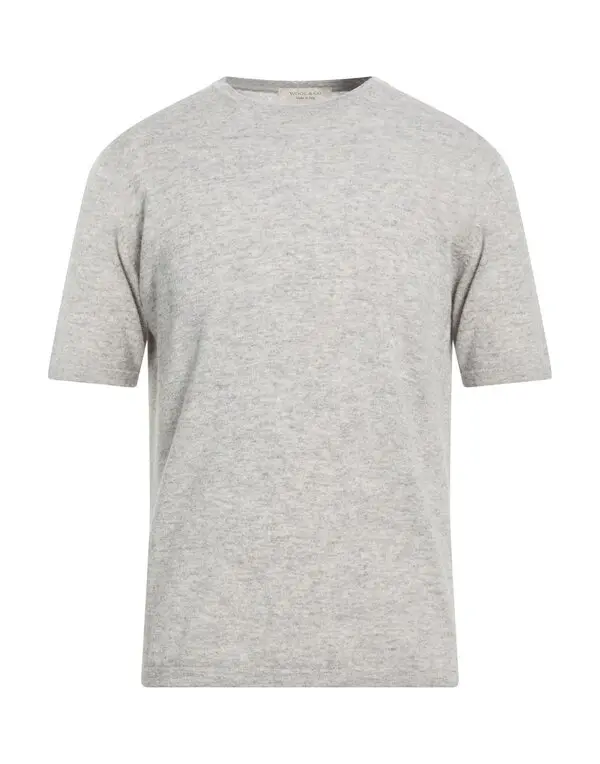 WOOL & CO Midnight Merino Wool And Cashmere Sweater - Grey