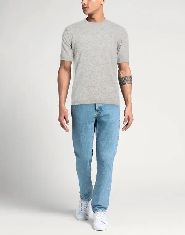 WOOL & CO Midnight Merino Wool And Cashmere Sweater - Grey