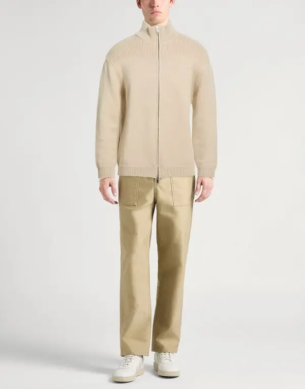 DANIELE FIESOLI Virgin Wool Zip-up Cardigan