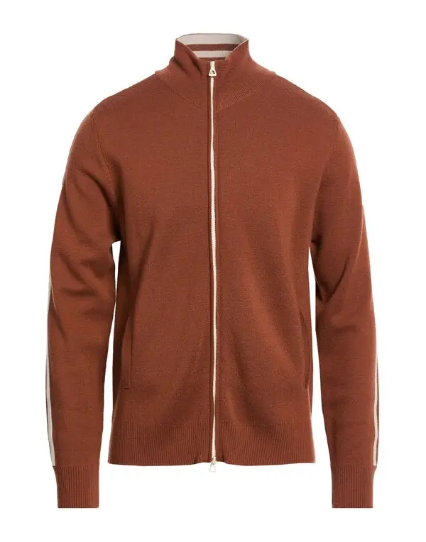 DANIELE FIESOLI Merino Wool Zip-up Cardigan