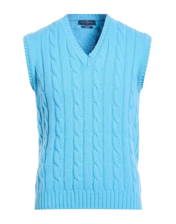 DANIELE FIESOLI Merino Wool V-neck Sweater