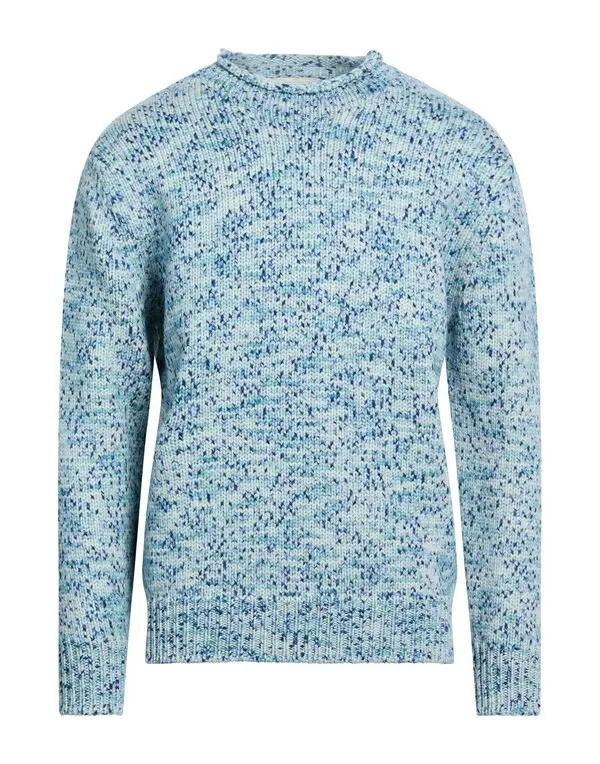 WOOL & CO Sky Merino Wool Crewneck Sweater