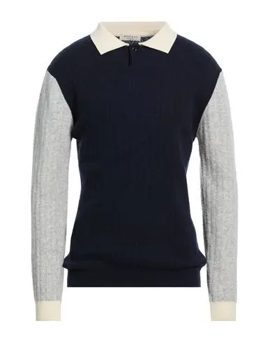 WOOL & CO Midnight Merino Wool And Cashmere Pointelle Knit Sweater