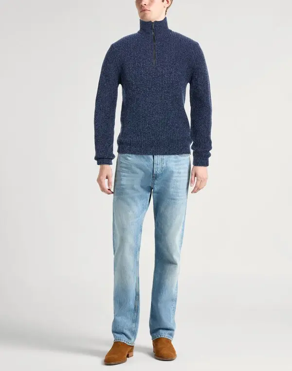 DANIELE FIESOLI Turtleneck Merino Wool And Polyamide Sweater