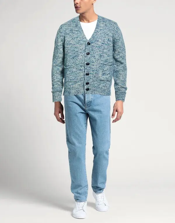 WOOL & CO Sky Merino Wool Cardigan