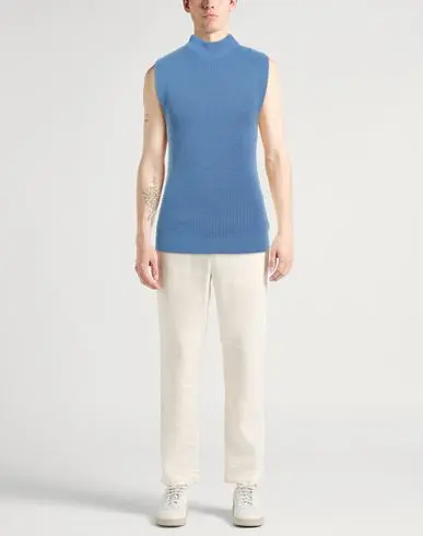 DANIELE FIESOLI Merino Wool And Acrylic Mock Neck Sweater