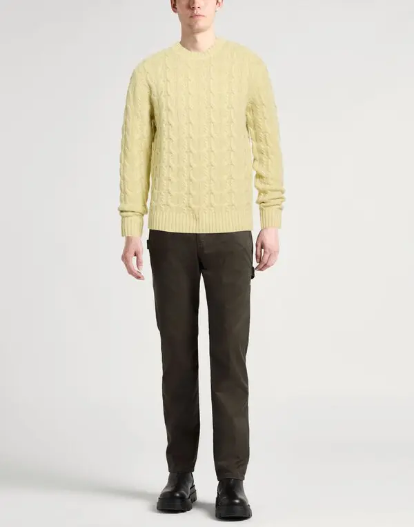 DANIELE FIESOLI Merino Wool Cable Knit Sweater