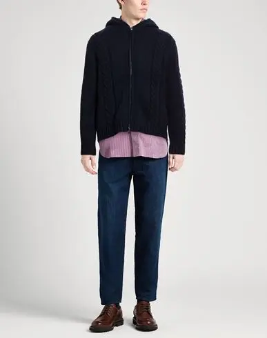 DANIELE FIESOLI Midnight Wool And Polyamide Cable-knit Jacket
