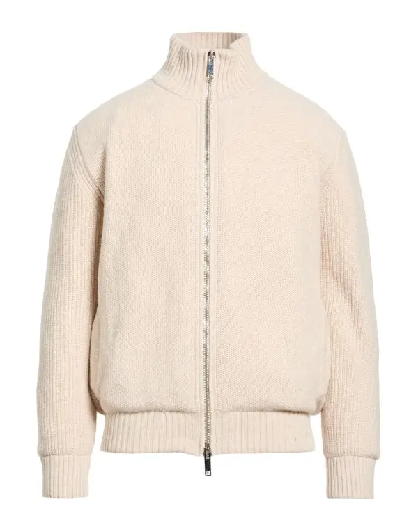WOOL & CO Knitted Bomber Jacket