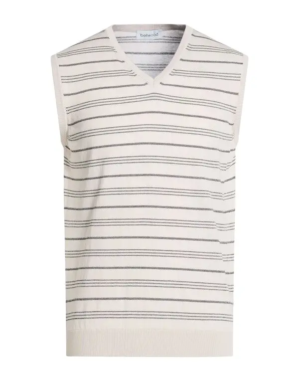 BELLWOOD Sleeveless V-neck Cotton Sweater