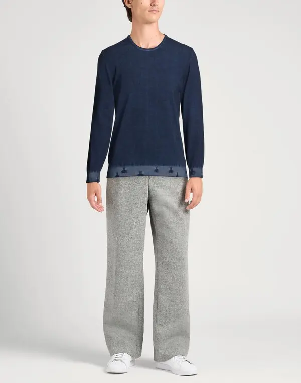 BELLWOOD Midnight Cotton Distressed Knit Sweater