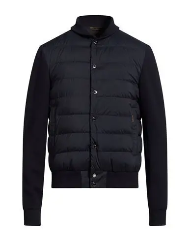 MOORER Quilted Down Puffer Jacket - Navy