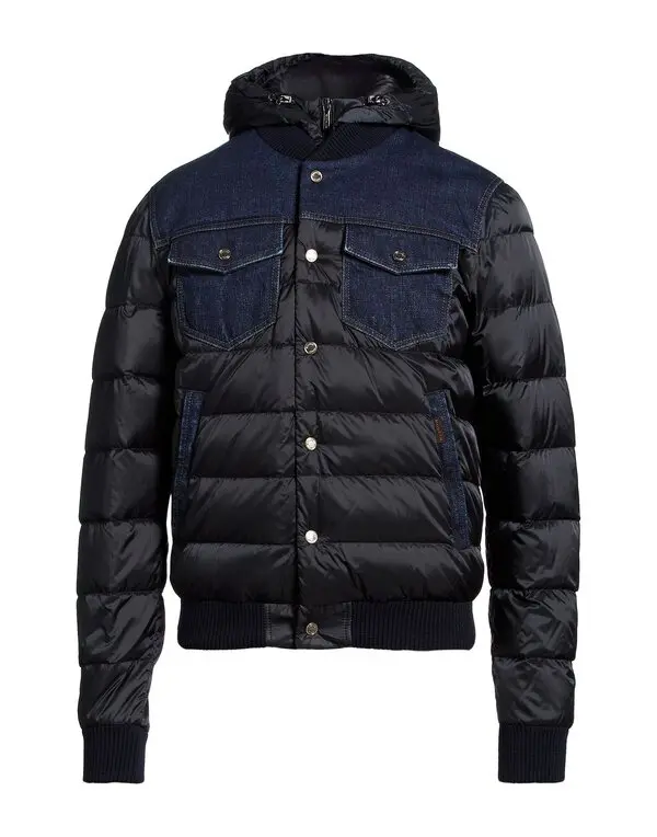 MOORER Quilted Down Puffer Jacket With Hood
