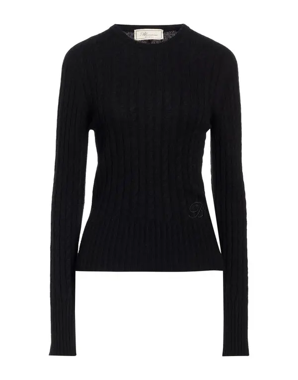 Blumarine Wool And Cashmere Sweater - Black
