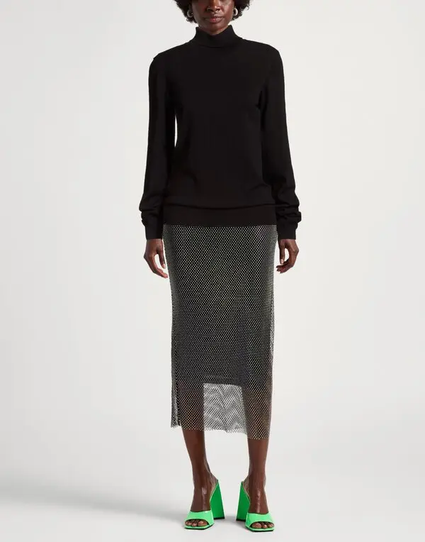 SILVIAN HEACH Turtleneck Viscose Polyester" Knit Top