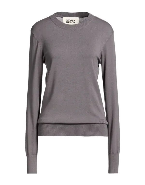 SILVIAN HEACH Viscose And Polyester Knit Sweater - Grey