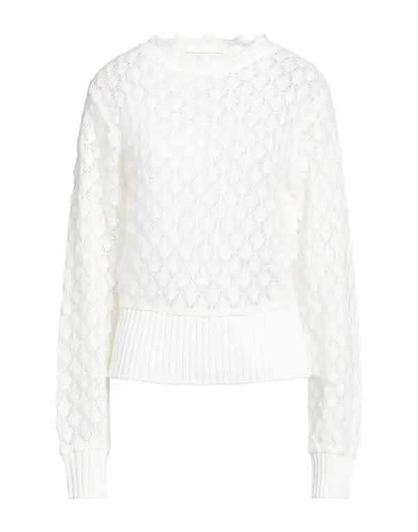 Blumarine Polyamide, Mohair Wool, Wool Sweater - Ivory