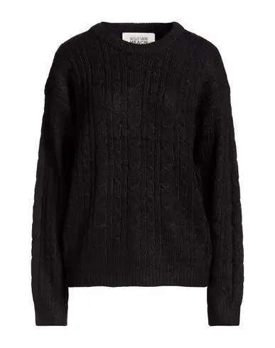 SILVIAN HEACH Crewneck Knit Sweater - Black