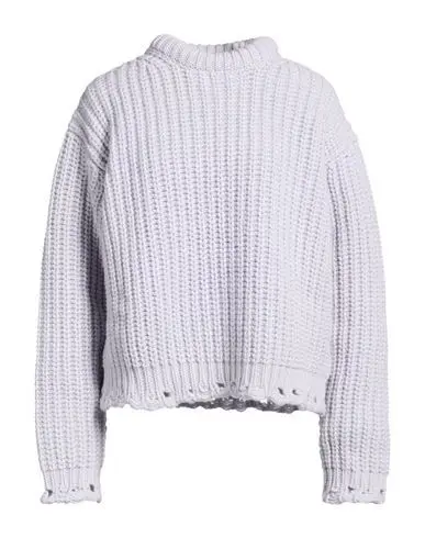 Blumarine Sky Wool And Cashmere Turtleneck - Sky Blue