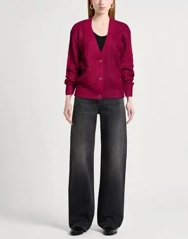 SILVIAN HEACH Acrylic, Polyester, Nylon, Wool Blend Cable-knit Cardigan