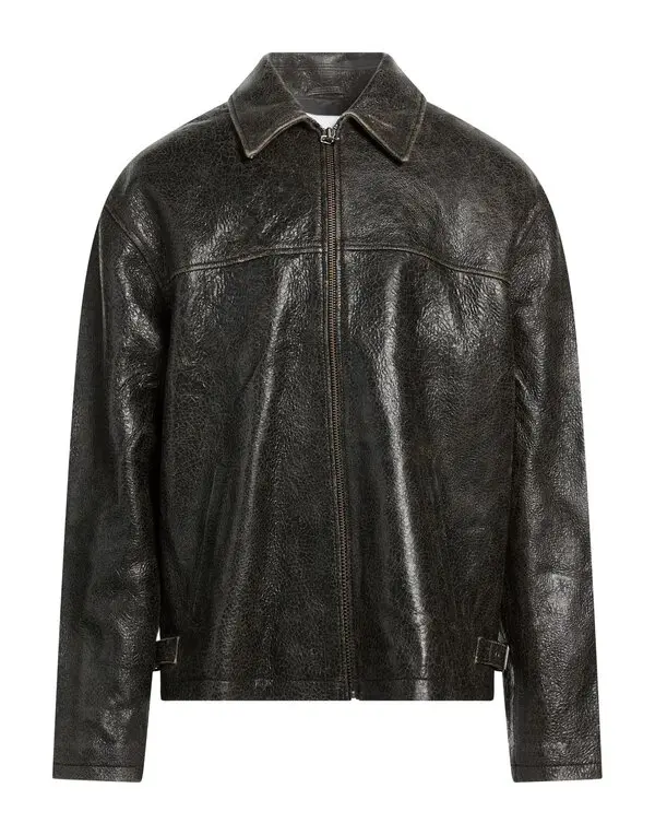 Guess Lambskin Leather Jacket