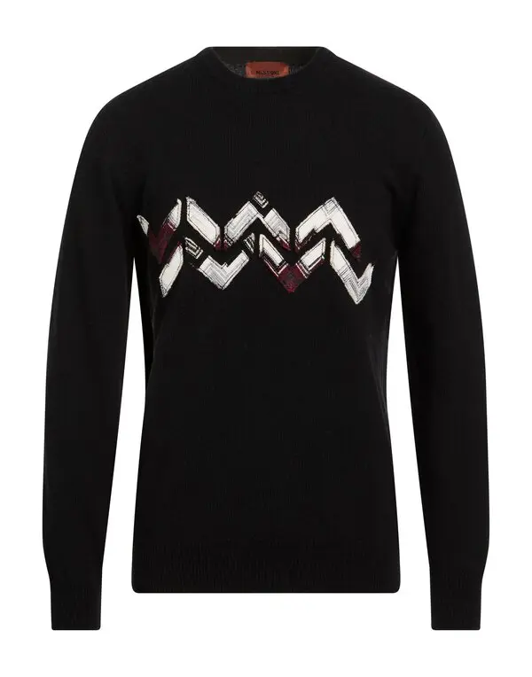Missoni Wool And Polyamide Knit Crewneck Sweater