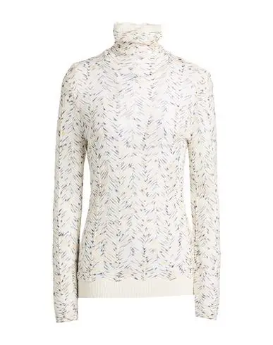Missoni Wool And Viscose Pointelle Knit Turtleneck