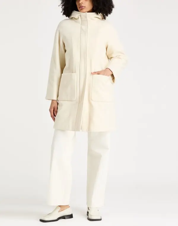 PALTO' Wool, Polyamide, And Cashmere Parka