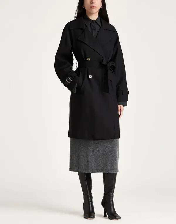 OLTRE Polyester Elastane Trench Coat