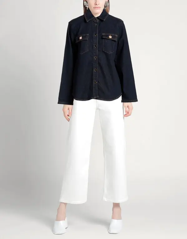 OLTRE Cotton Elastane Denim Shirt