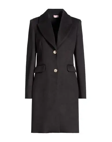 OLTRE Single-breasted Felt Coat