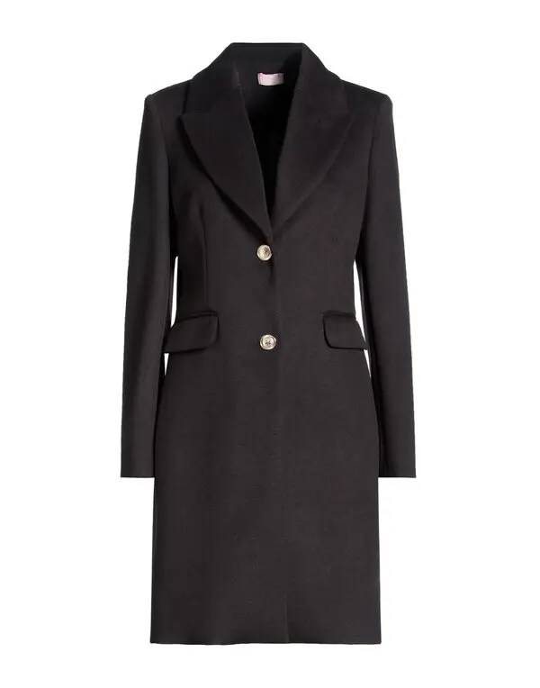 OLTRE Single-breasted Felt Coat