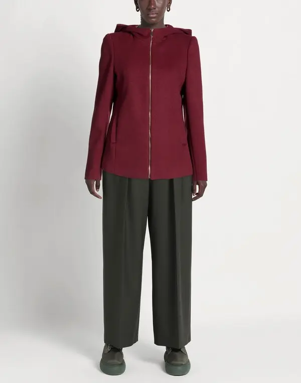 OLTRE Viscose And Polyester Hooded Jacket