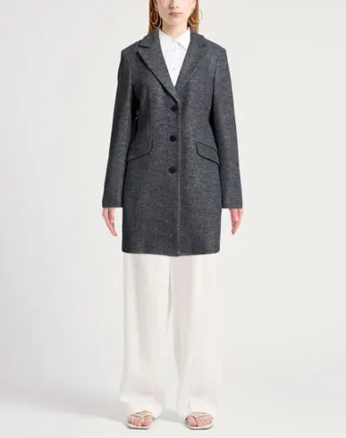 SILVIAN HEACH Polyester Single-breasted Coat - Grey